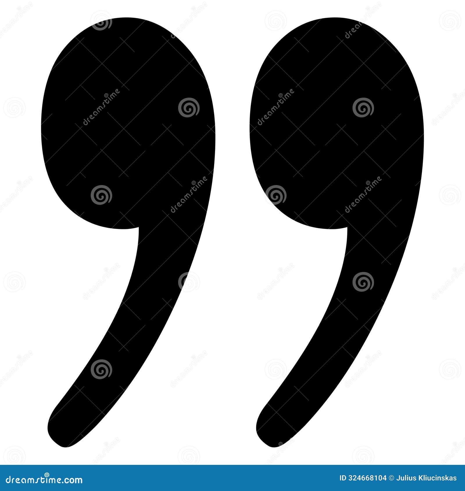 Quote Mark Icon for Conversation or Definition. Quote Icon. Quotation ...
