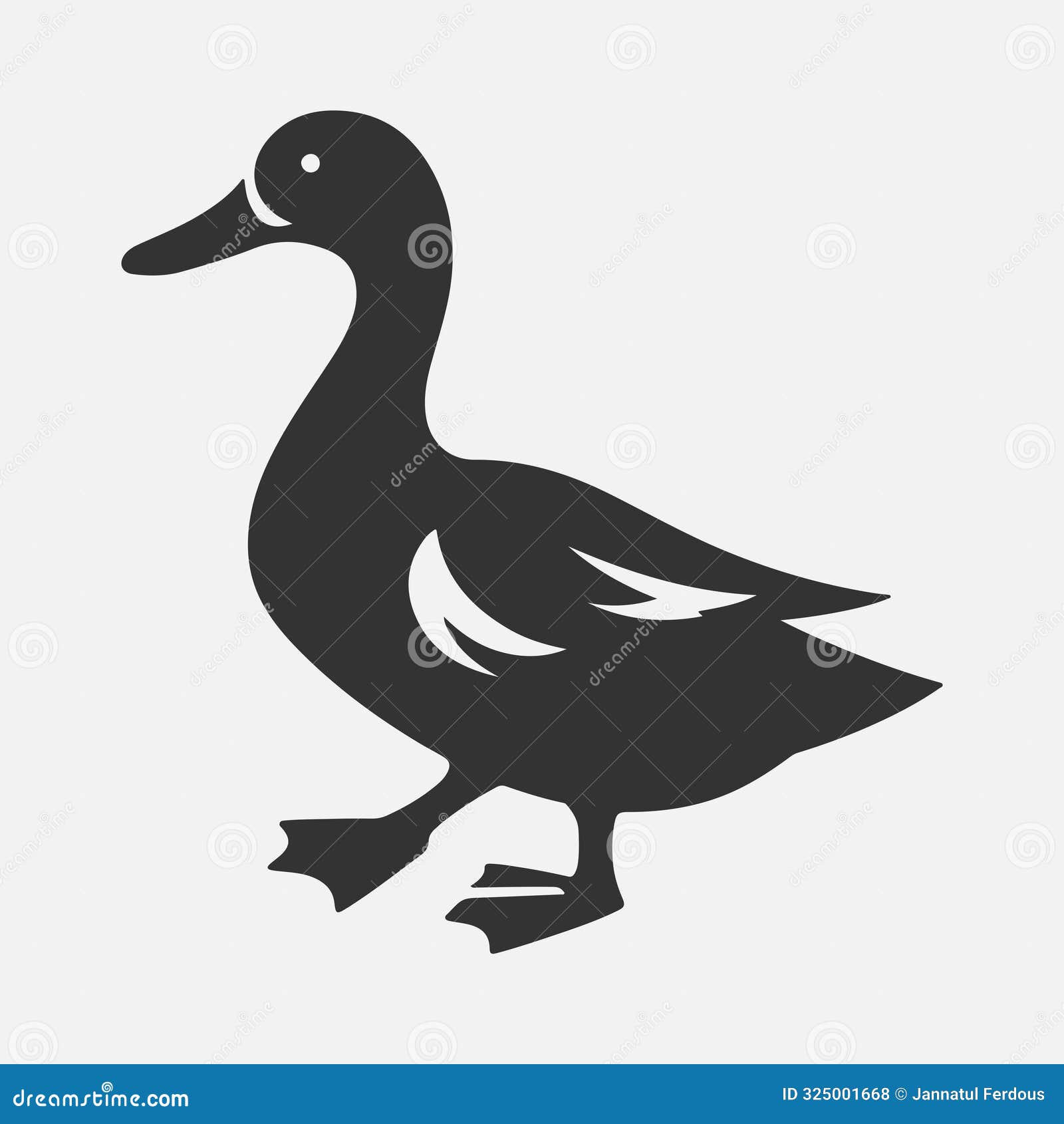 Captivating Duck Silhouette Art, a Stunning Collection of Serene Avian ...