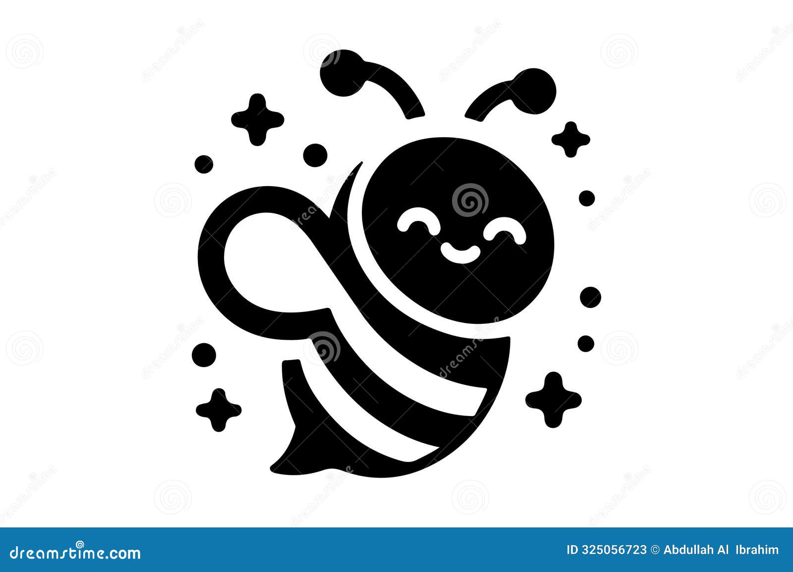 Cute Bee Vector Art & Illustration Stock Vector - Illustration of ...