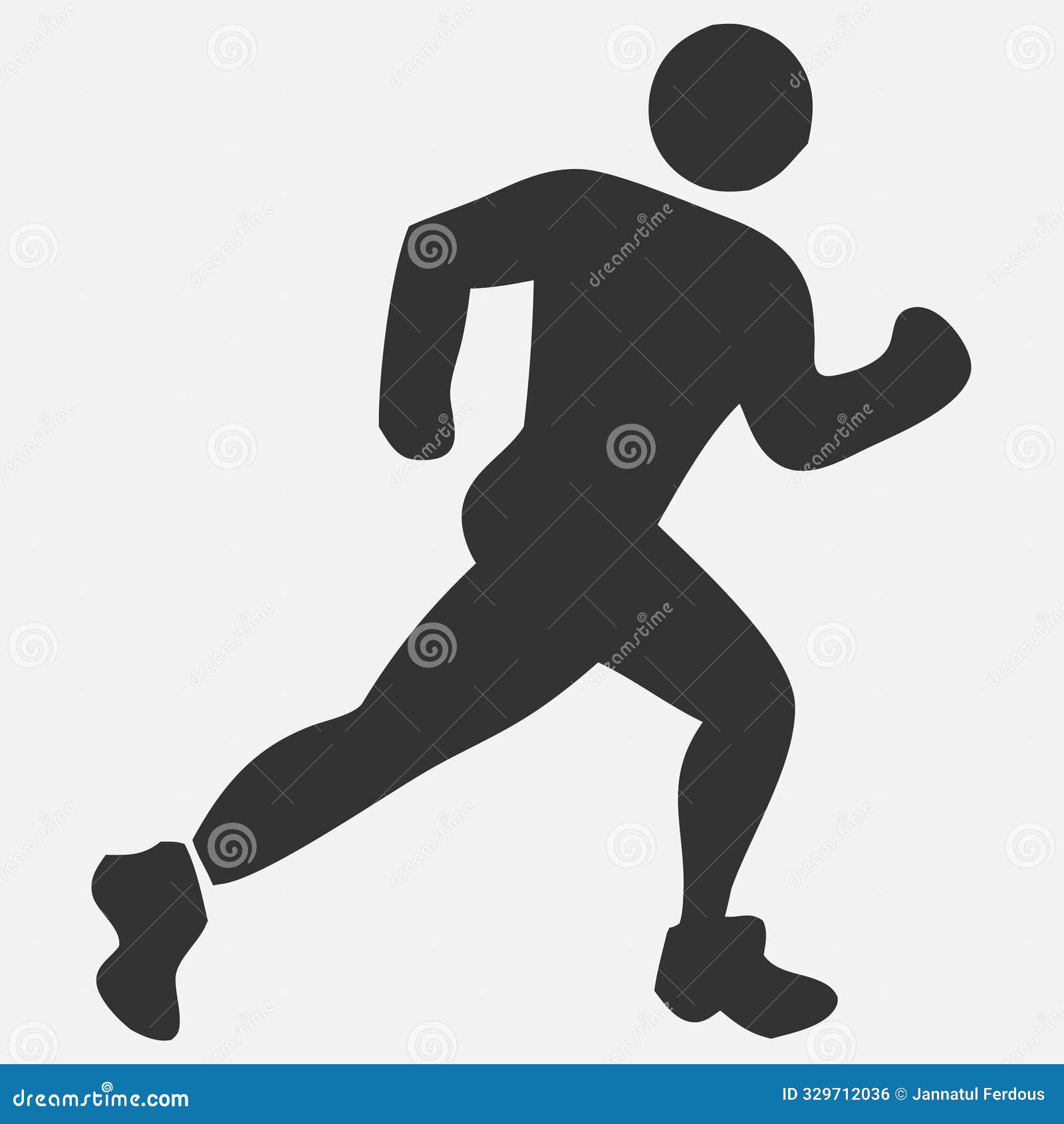 Sports Icons Running Vector Symbol, Ultimate Collection Stock Vector ...