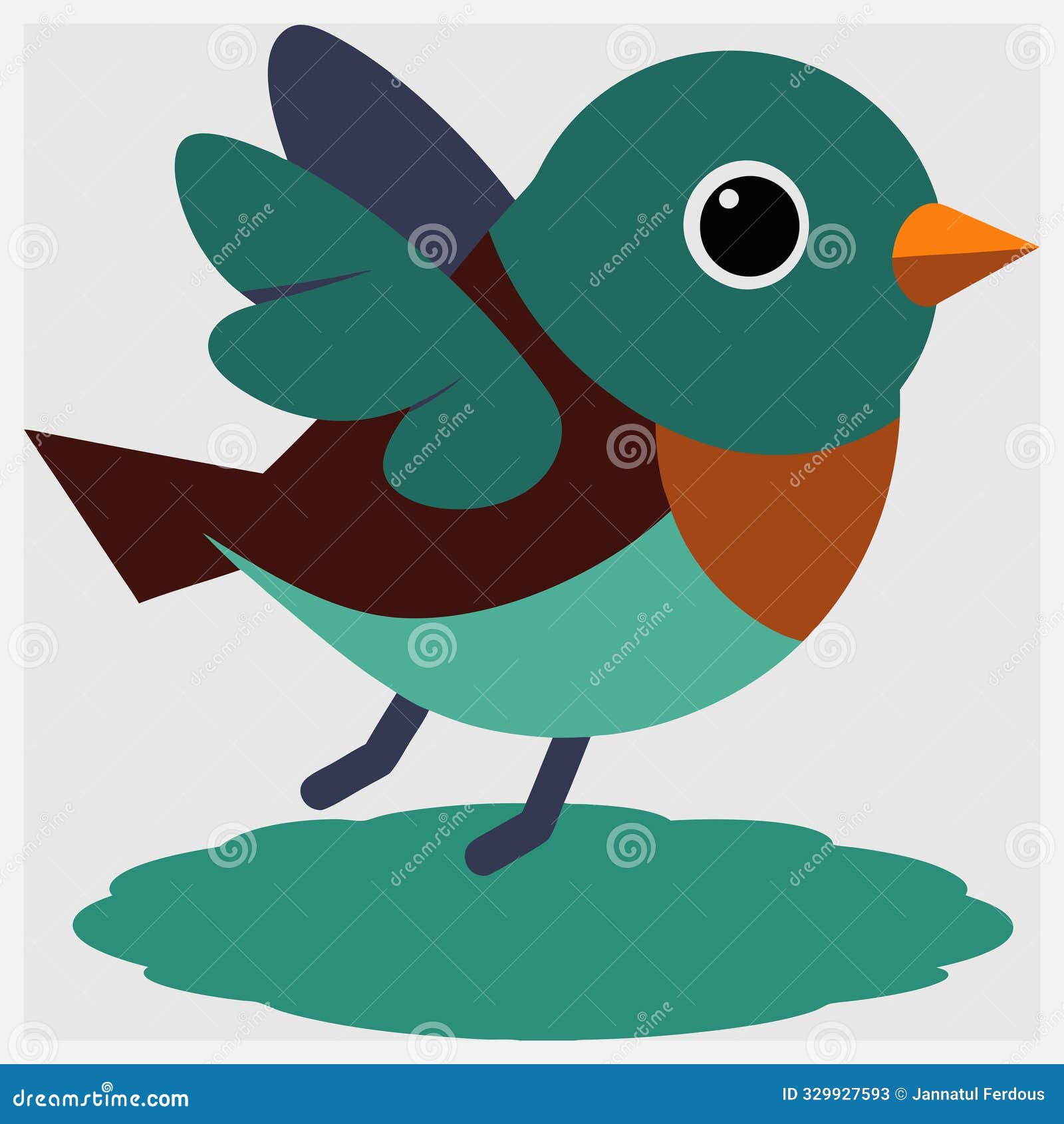 Stunning Isometric Robin Bird Vector Illustrations Collection Stock ...