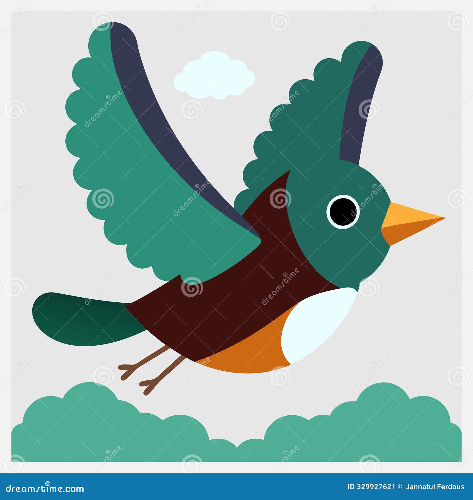 Stunning Isometric Robin Bird Vector Illustrations Collection Stock ...