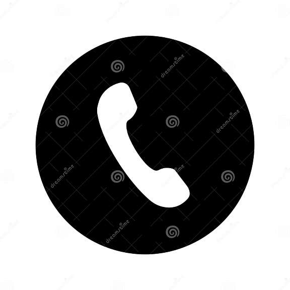 Call Icons. Phone Dial Symbols. Answer and Decline Stock Illustration ...