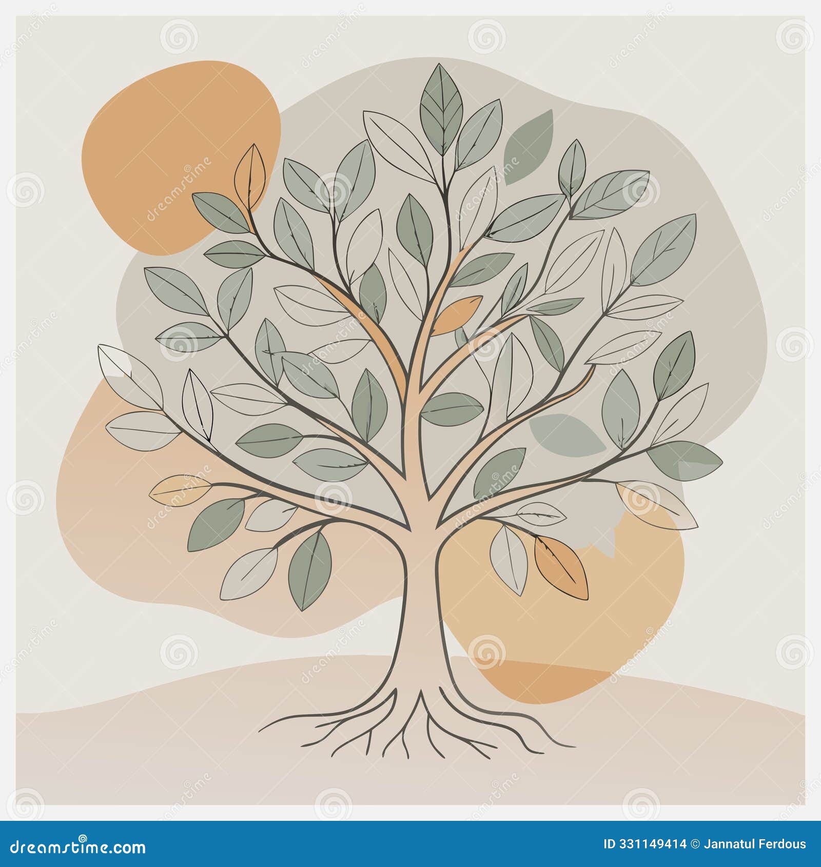 Balsa Tree Vector Illustration,the Ultimate Collection for Design and ...