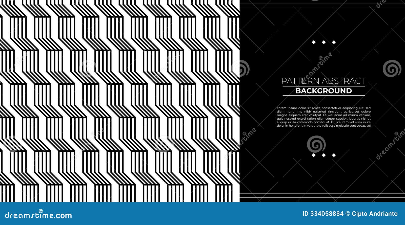 3D Dimensional Lined Cubes Seamless Pattern, Geometric Endless Texture ...