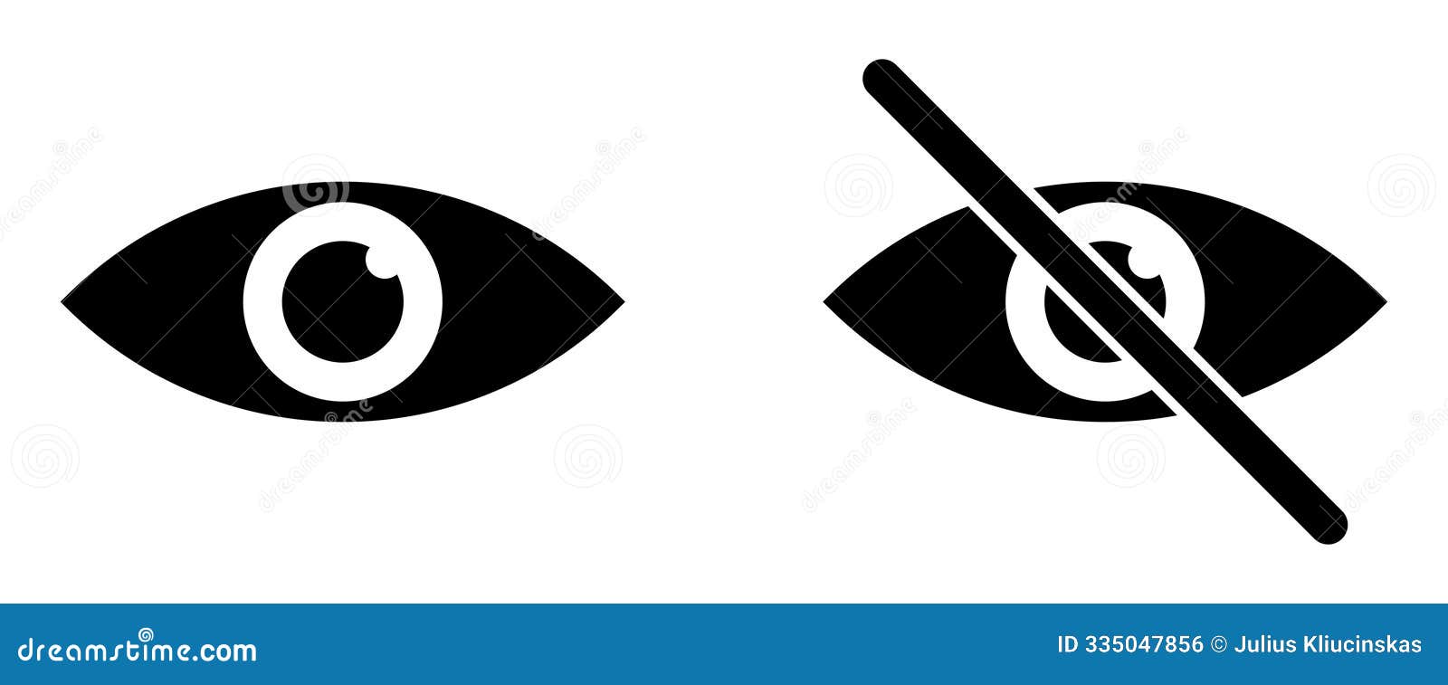 Show Hide Switch Means Conceal Or Reveal Stock Photo | CartoonDealer ...