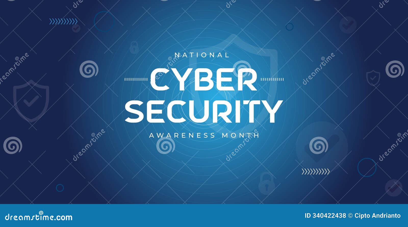 National Cyber Security Awareness Month. Lock, People, Earth, Search ...