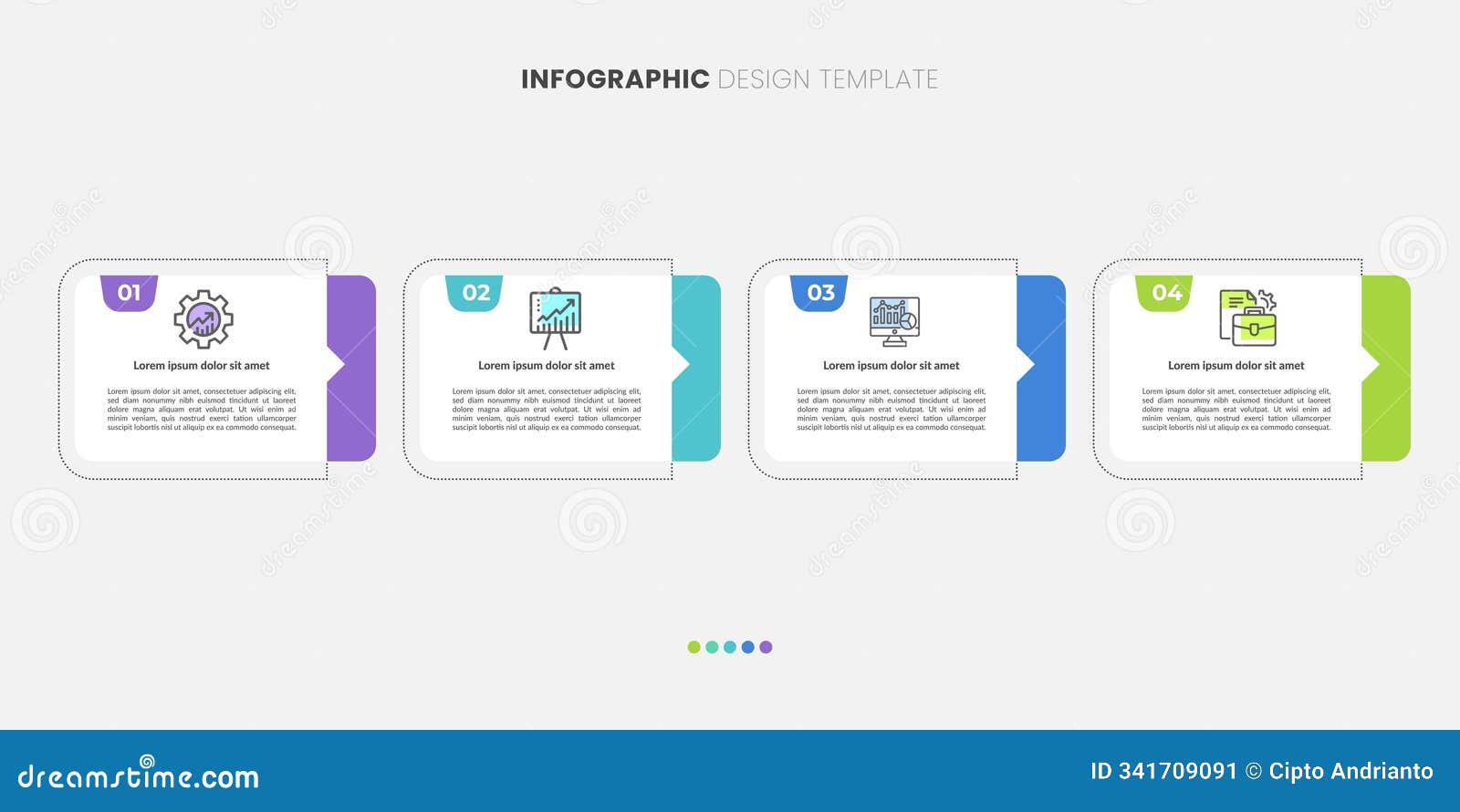 Timeline Creator Infographic Template. 4 Step Timeline Journey ...
