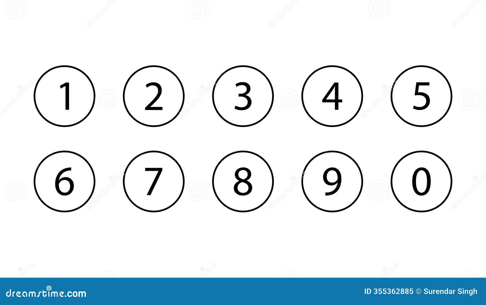 4 Point Circle Infographic Stage Or Step Template With Big Circle ...