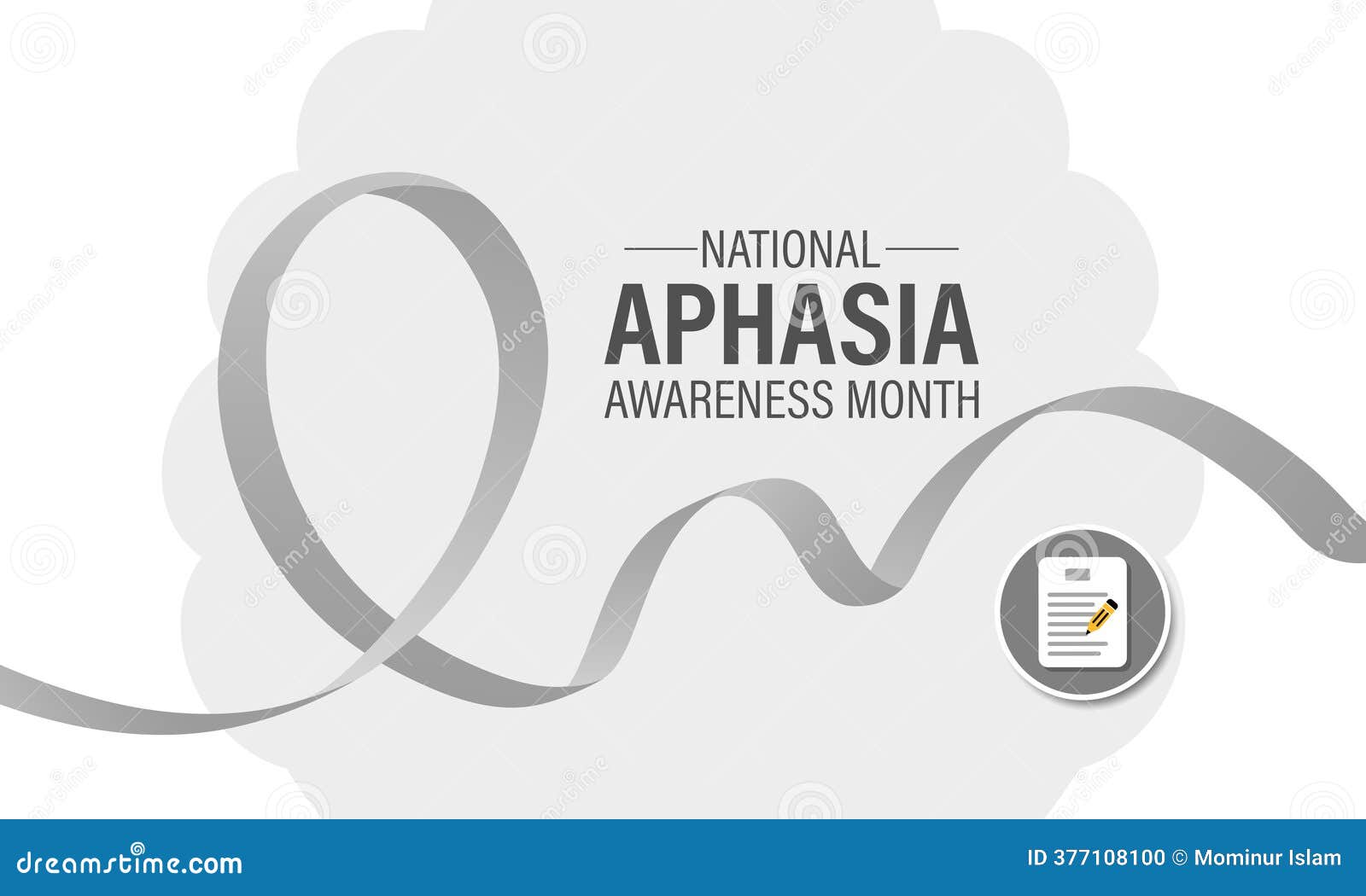 Aphasia. Human Brain With Damage To Specific Areas Vector Illustration ...