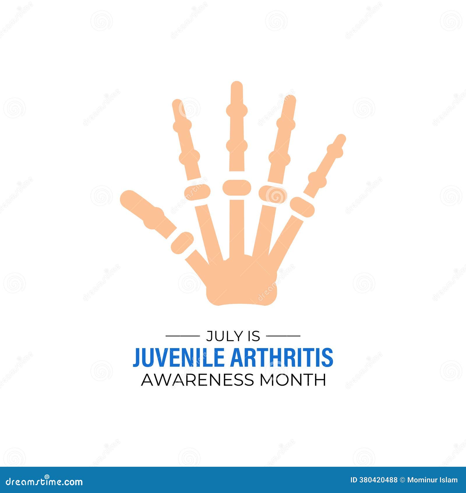 Joint Swelling Disease Symptom Icon Doodle Illustration | CartoonDealer ...