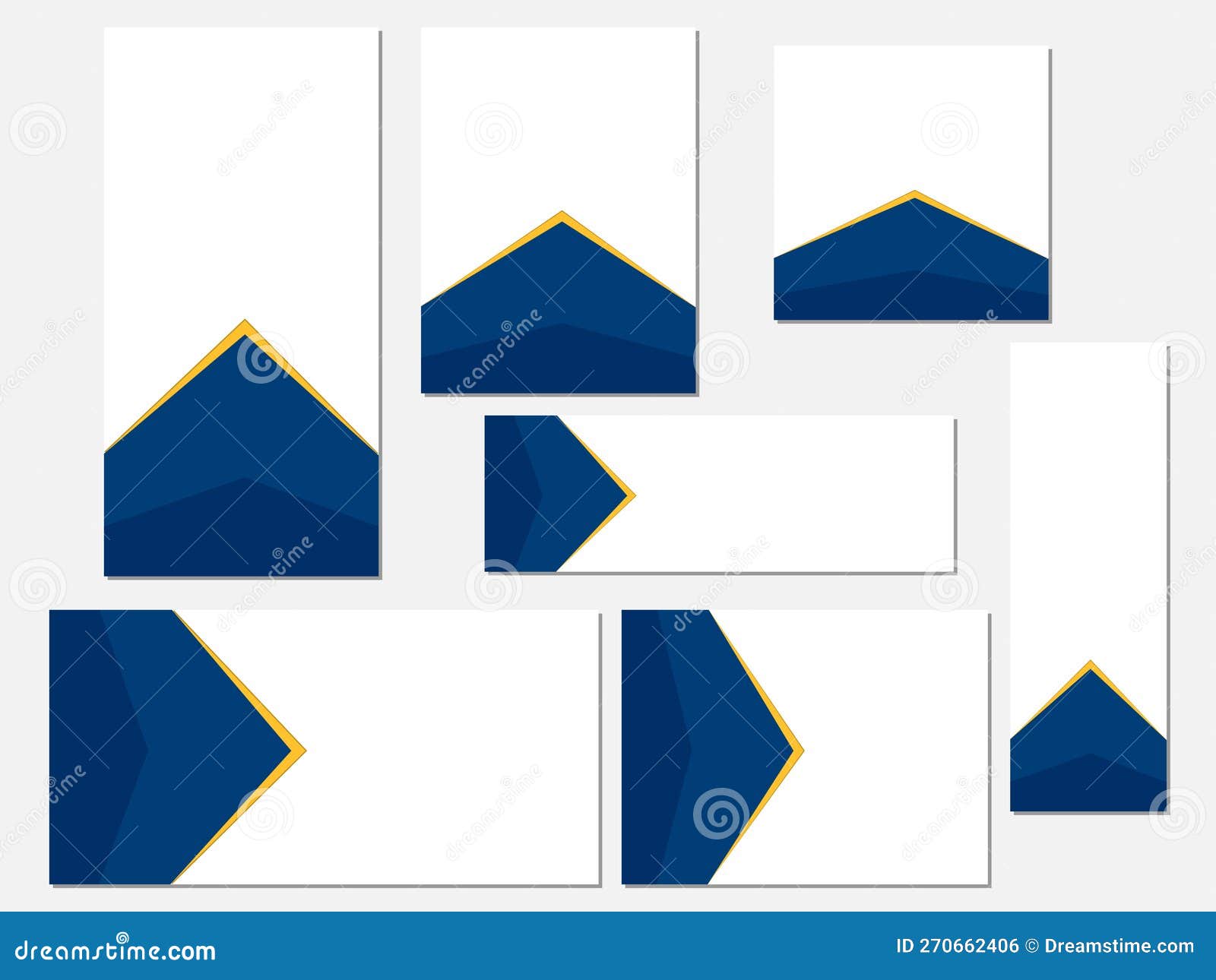 Frame Banner Template stock vector. Illustration of wing - 270662406
