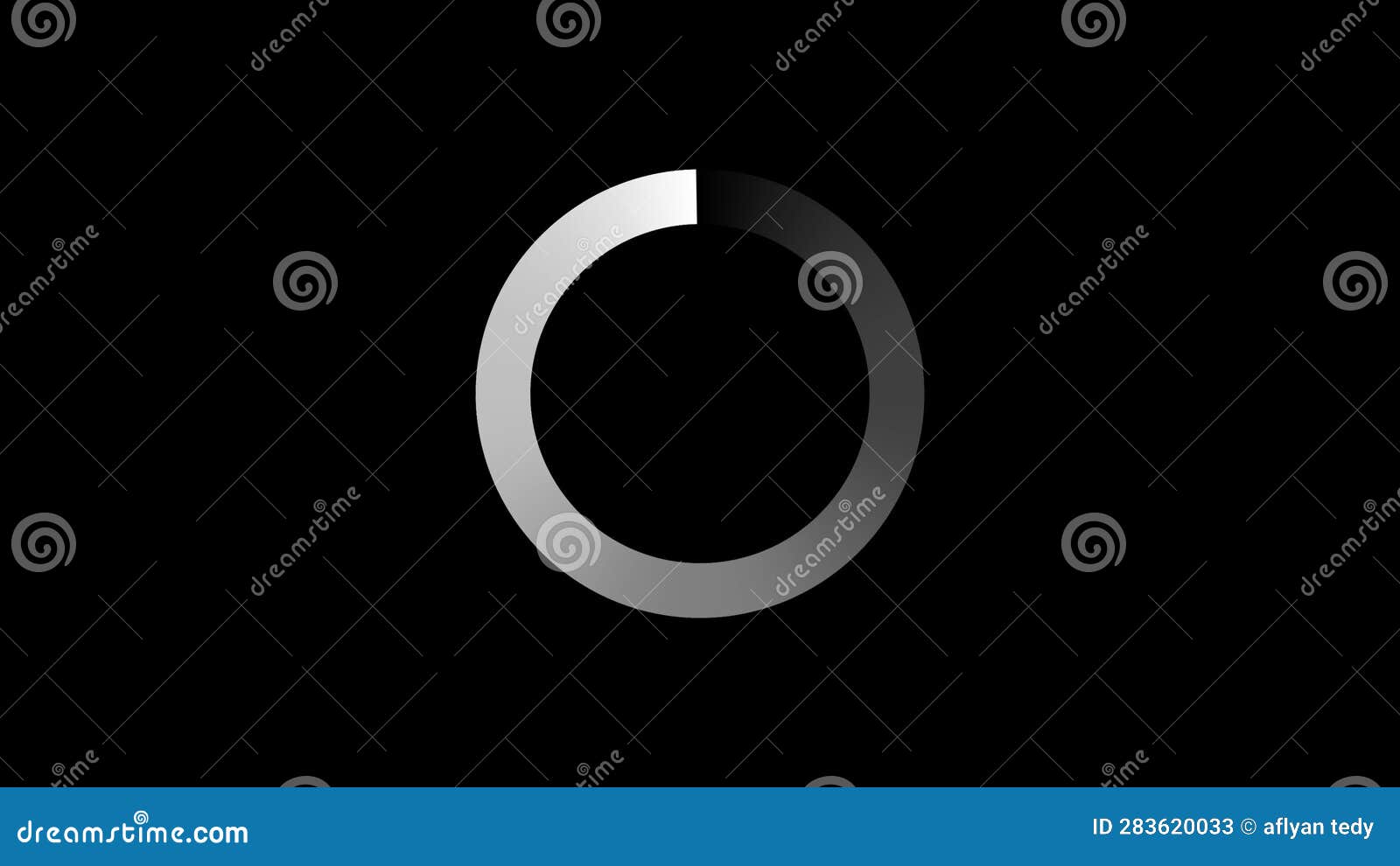 Loading Arrow Animation stock video. Video of interface - 283620033