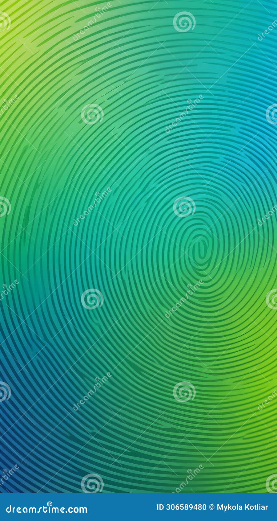 Art for Inspiration from Concentric Shapes and Green Stock Photo ...