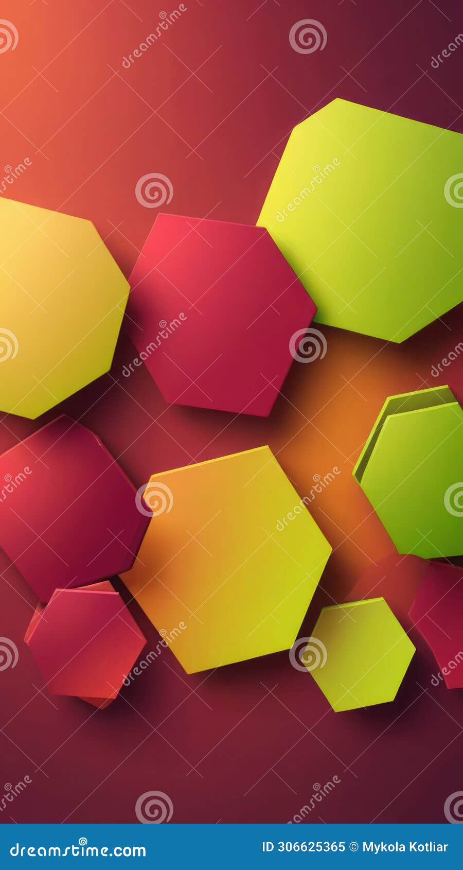 Art for Inspiration from Hexagonal Shapes and Maroon Stock Image ...