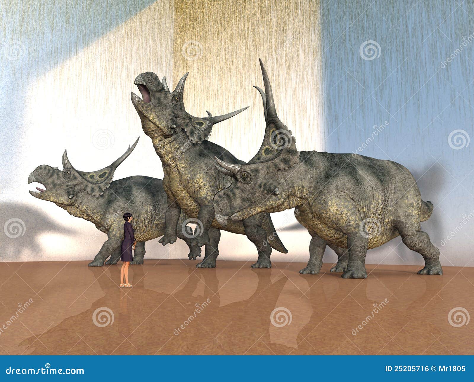 The Art Installation stock illustration. Illustration of light - 25205716