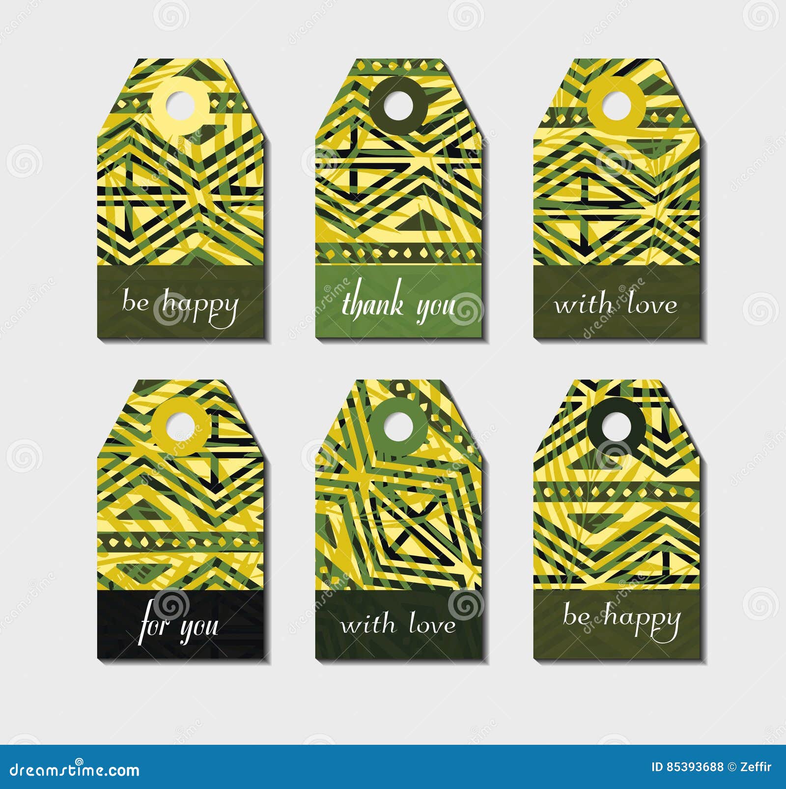 Art labels stock illustration. Illustration of palm, birthday - 85393688