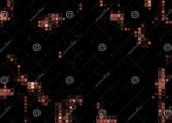 Art Light Pixel in the Dark Abstract Image Digital Vector Background ...
