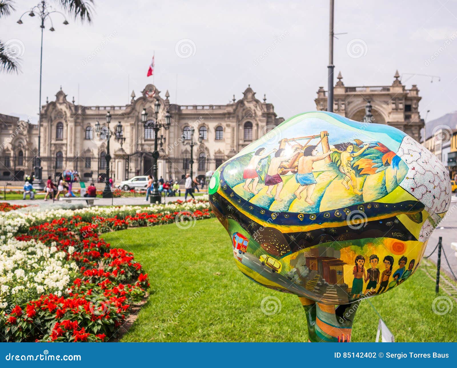 Art in Lima editorial photography. Image of armas, tourist - 85142402