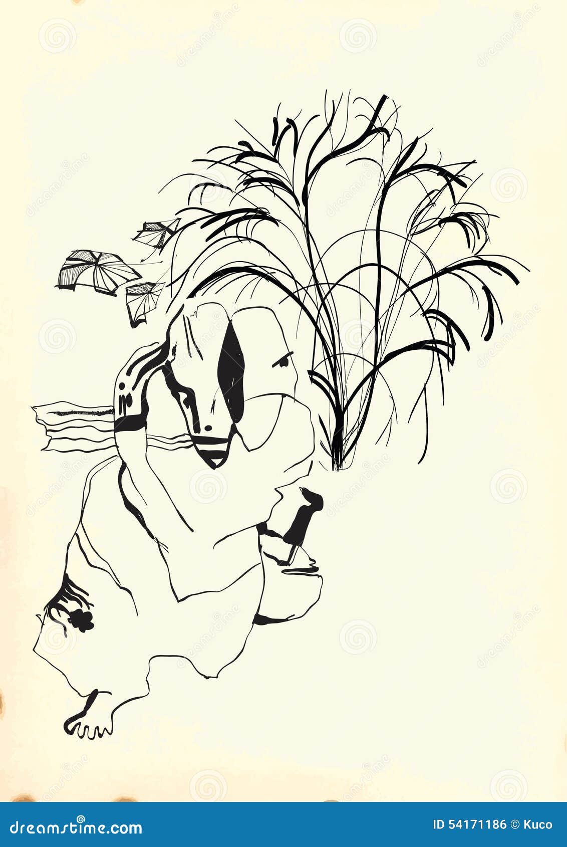 Art of Line Art - Philosopher Stock Vector - Illustration of trade ...