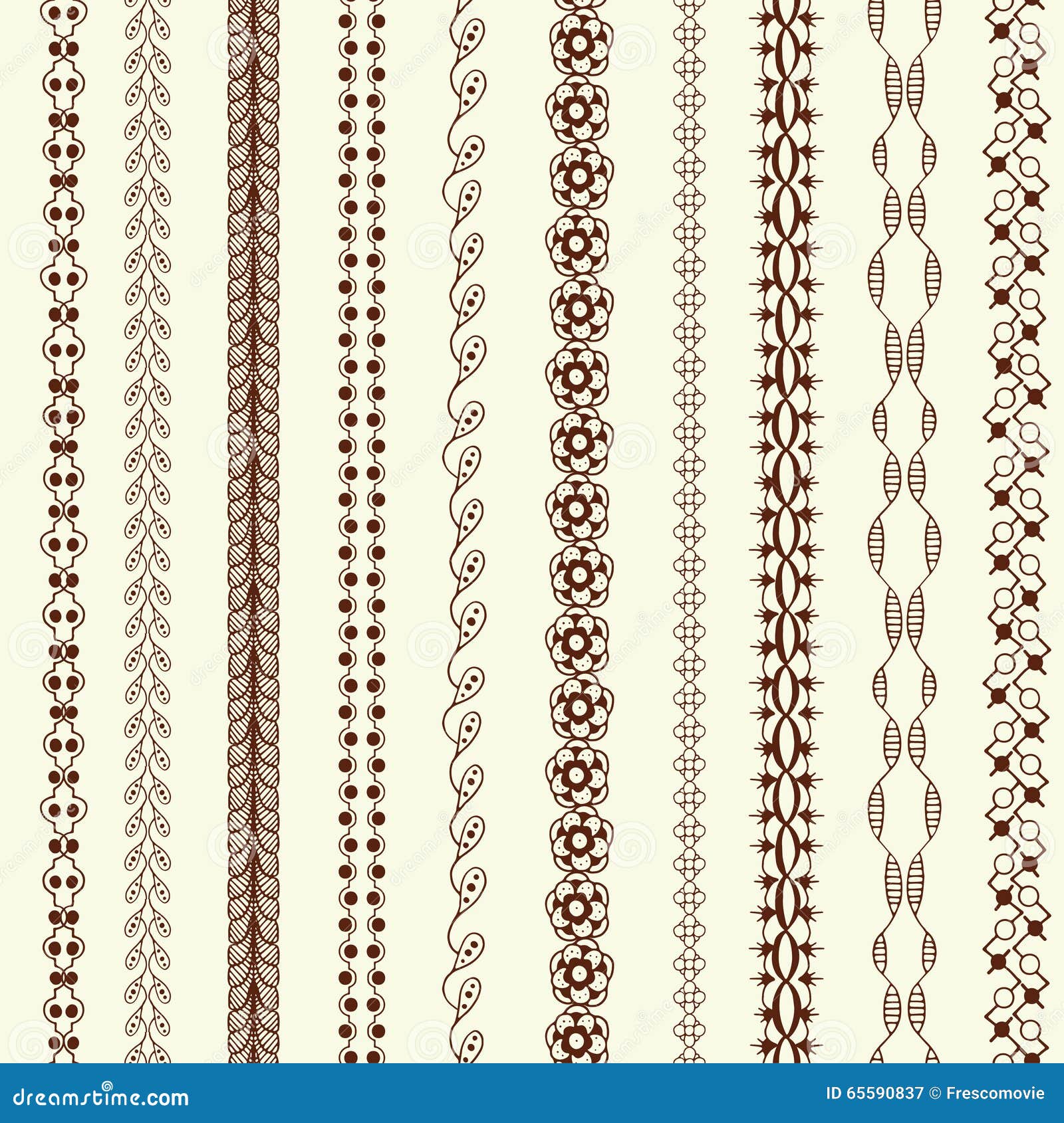 Art line border stock vector. Illustration of curve, dividing - 65590837