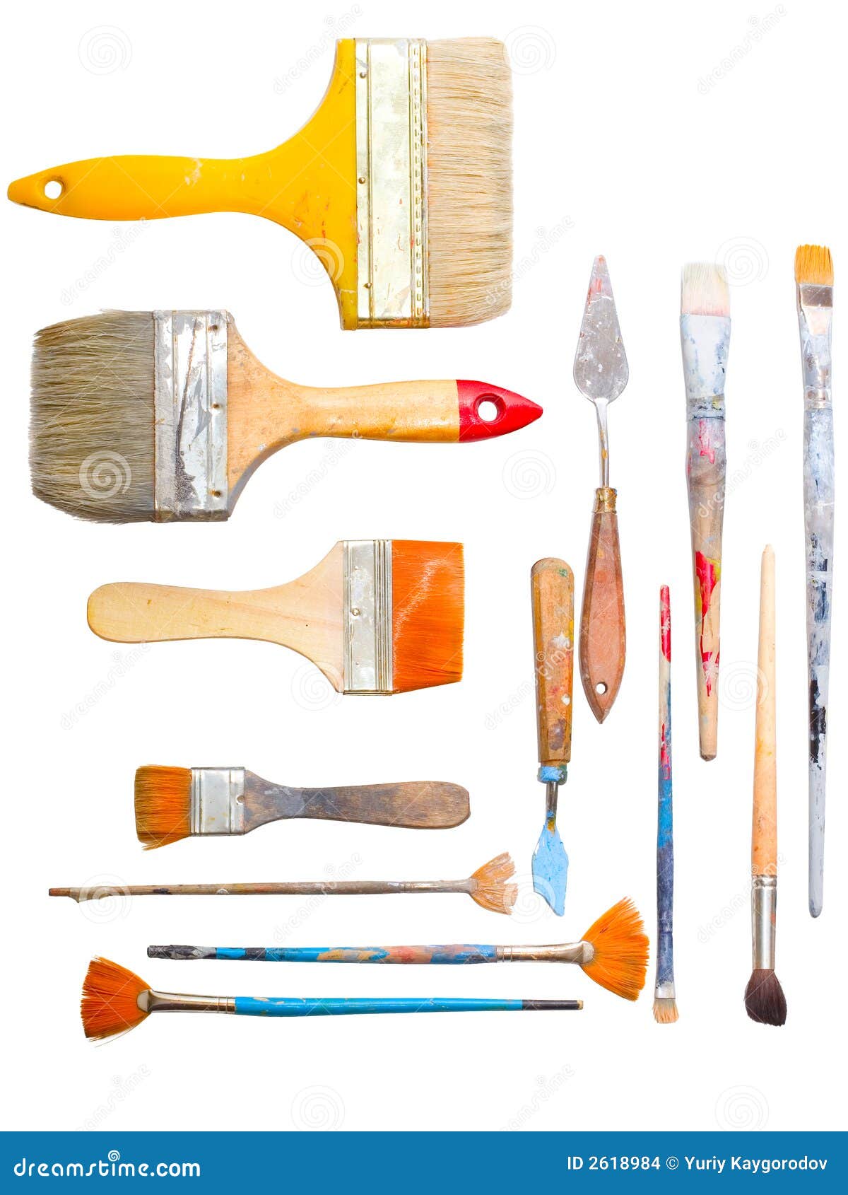 Art making tools stock photo. Image of ferule, illustrate - 2618984