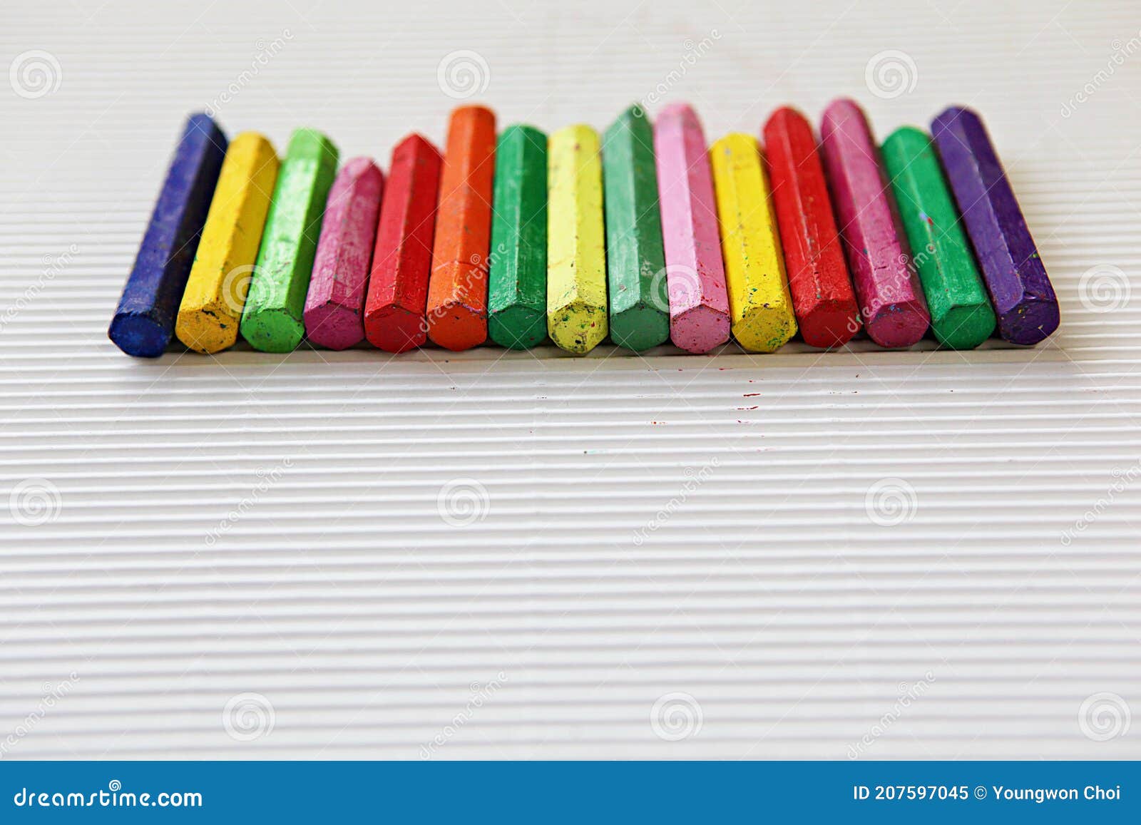Crayon stock image. Image of hand, brand, eleme, mater - 207597045