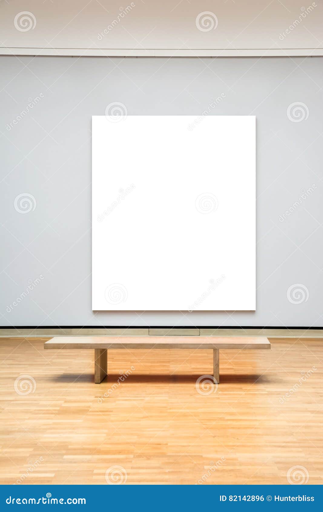 Art Museum Frame Blue Wall Ornate Minimal Design White Isolated Stock ...