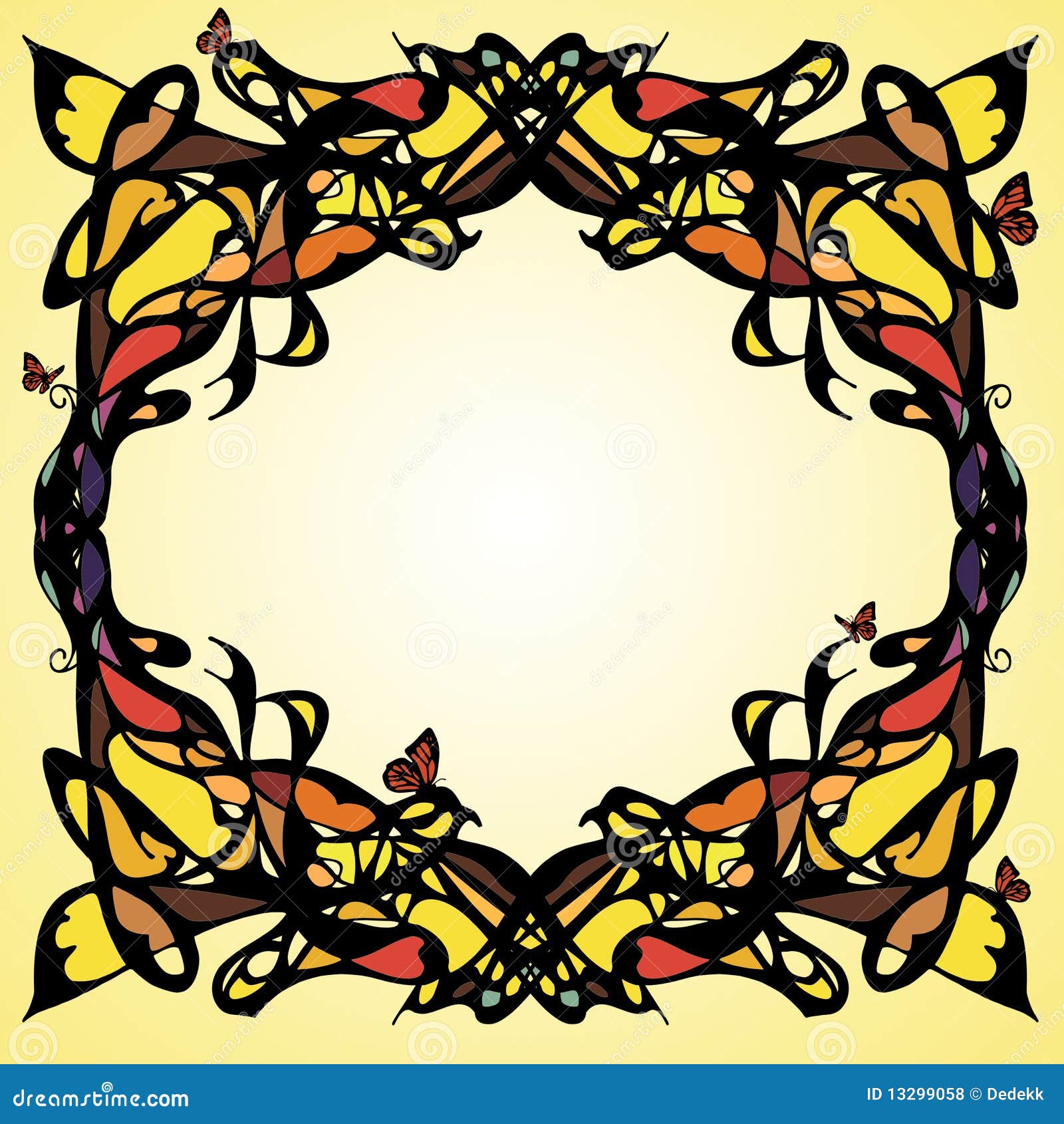 Secession Frame Vector Illustration | CartoonDealer.com #22251736