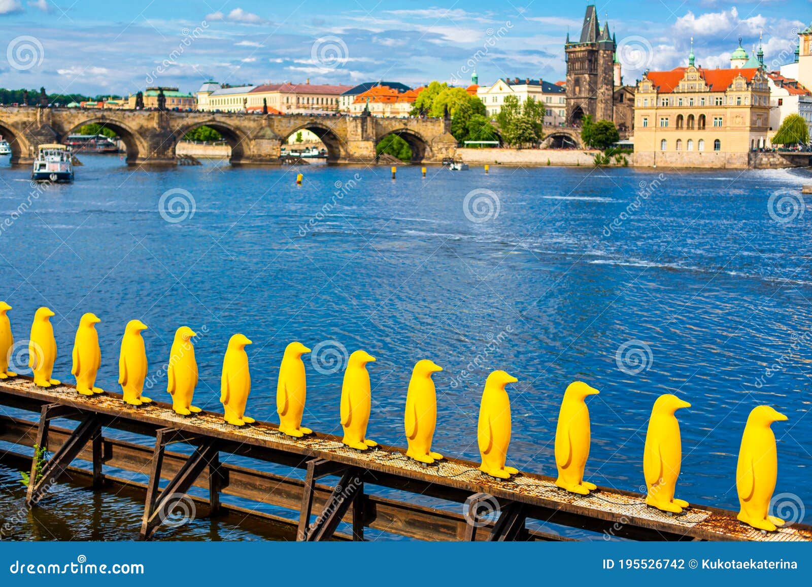 Statues Of Penguin Pororo - Famous Korean Cartoon Character Editorial ...