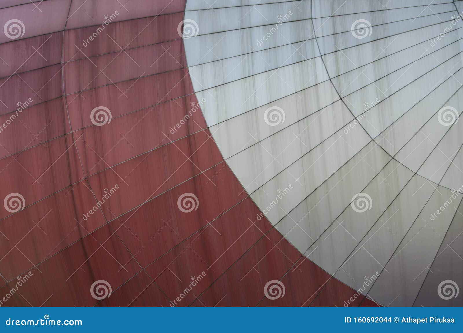 Line Pattern from Center with White and Red Skin Stock Photo - Image of ...