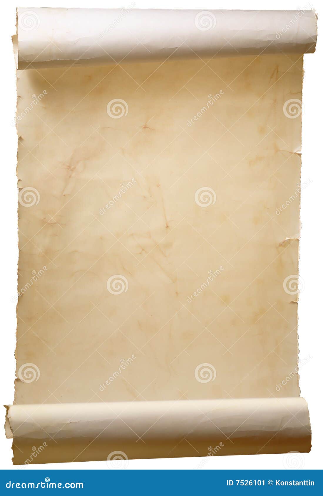 Art old scroll stock image. Image of history, blank, paper - 7526101