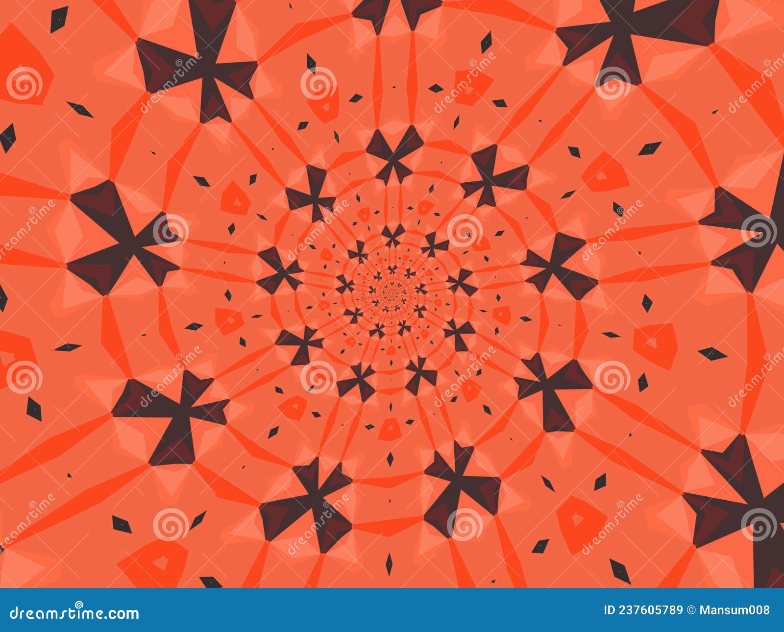 Orange Color of Abstract Background Stock Illustration - Illustration ...