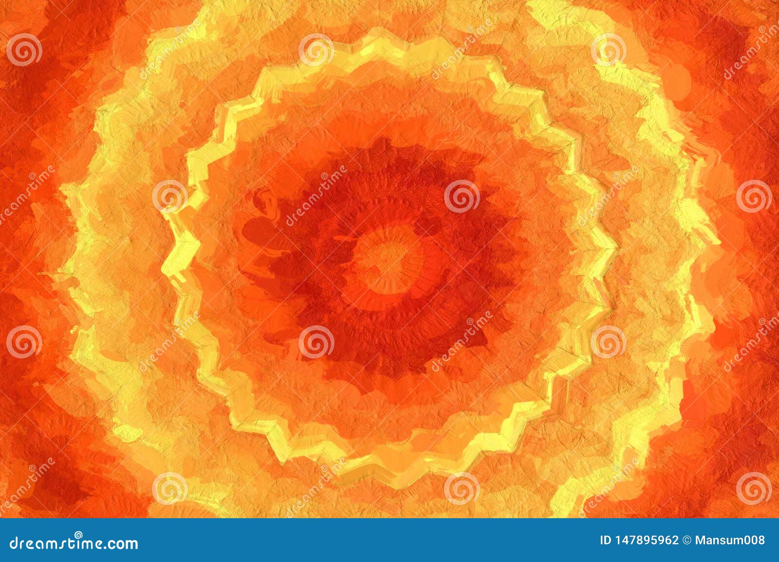 Orange Color Pattern Background Stock Illustration - Illustration of ...