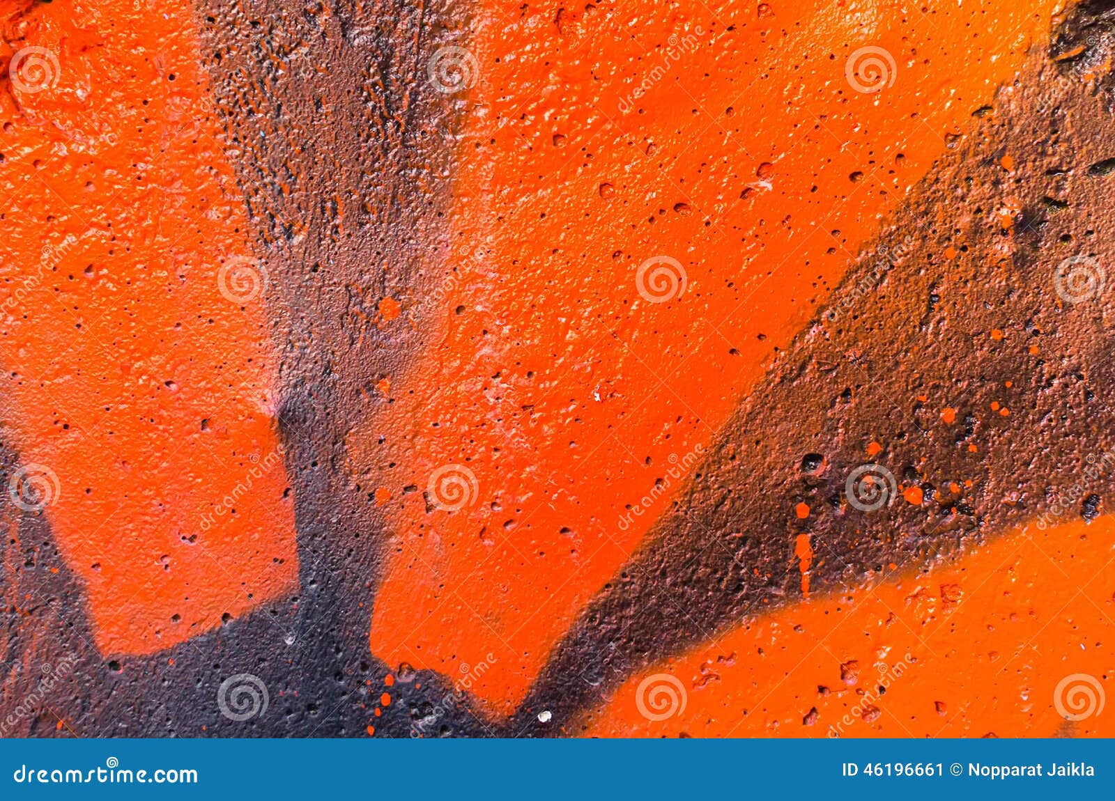 Art Orange Paint Extra Sharp Deep Color Pattern Background Stock Image ...