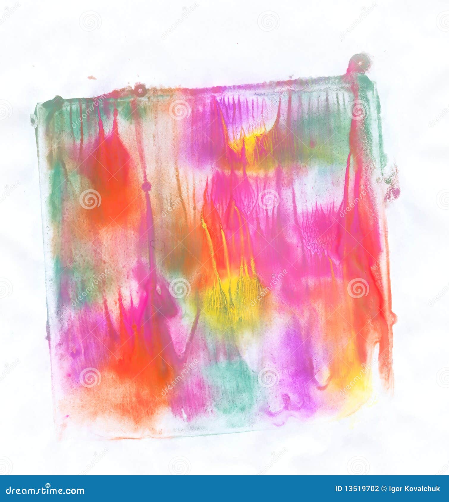 Art painted illustration stock illustration. Illustration of color ...