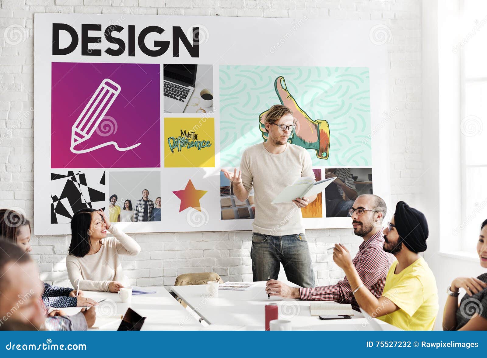 Art Pencil Drawing Creativity Imagination Skills Concept Stock Photo ...