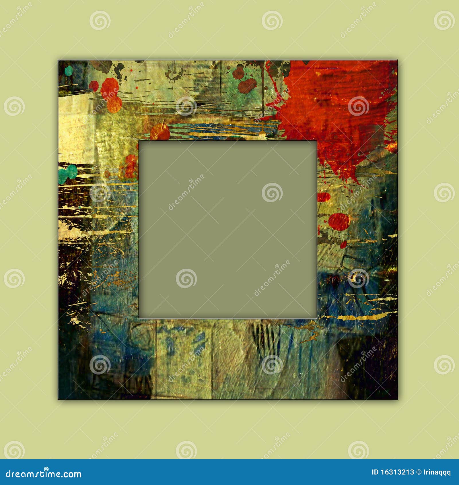 Art photo frame background stock illustration. Illustration of deco ...