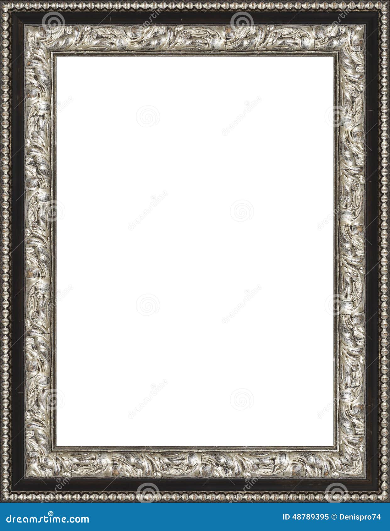 Art Picture Frame Isolated Background Stock Image - Image of album ...