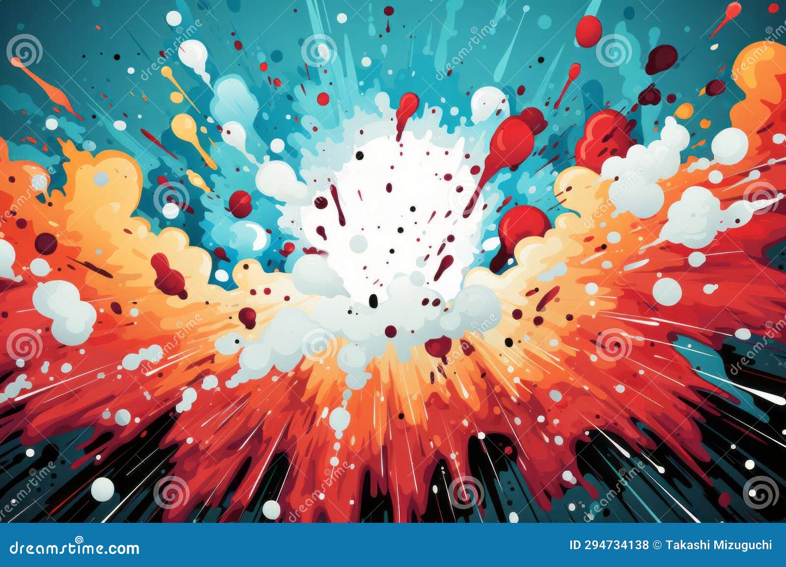 Comic Surge: the Art of High-Octane Movement in Vibrant Tones – AI ...