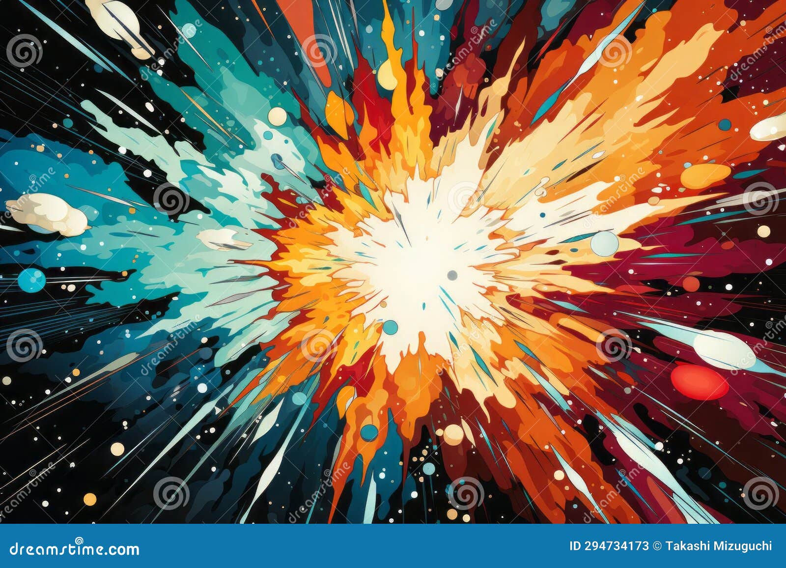 Comic Surge: the Art of High-Octane Movement in Vibrant Tones – AI ...