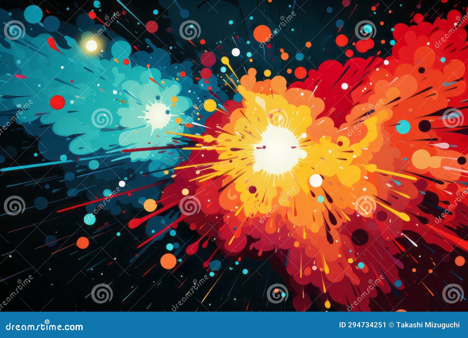 Comic Surge: the Art of High-Octane Movement in Vibrant Tones – AI ...