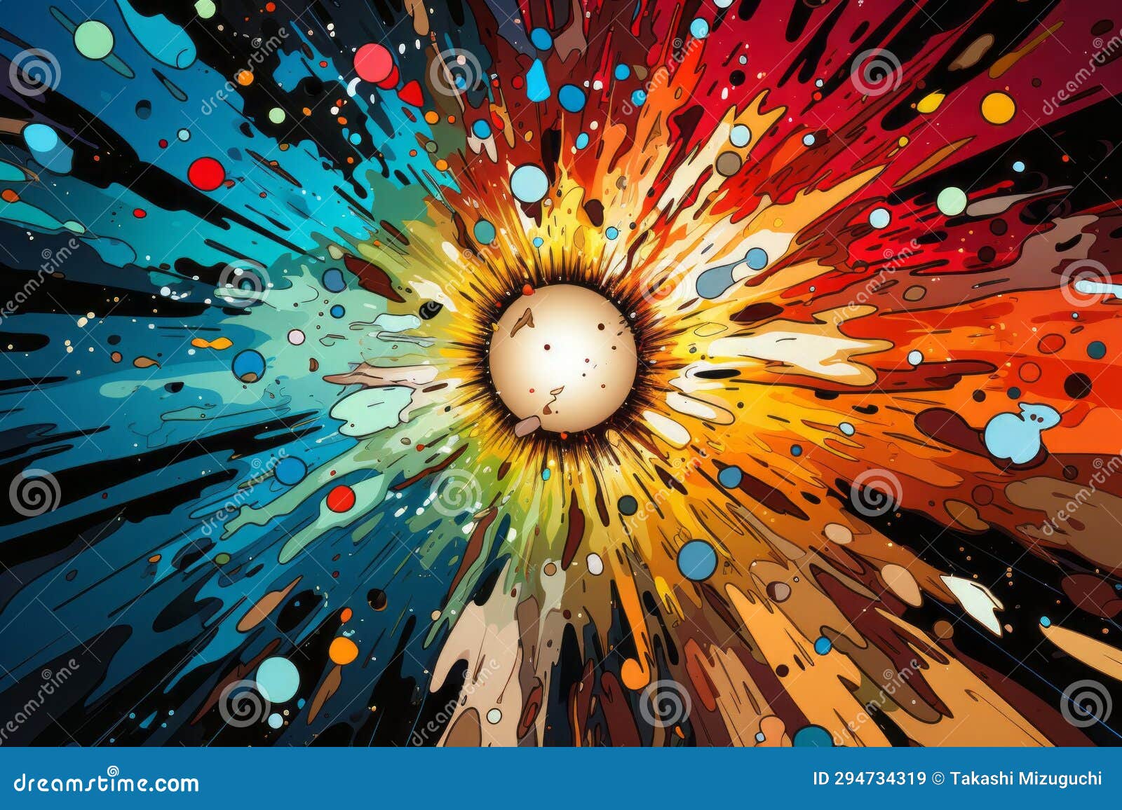 Comic Surge: the Art of High-Octane Movement in Vibrant Tones – AI ...