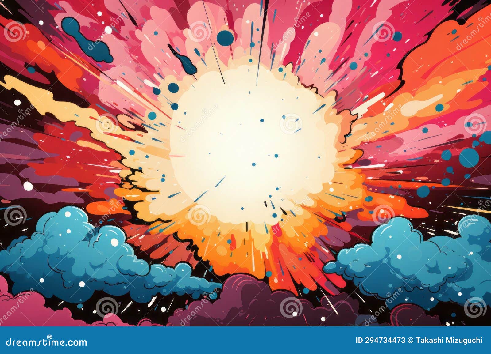 Comic Surge: the Art of High-Octane Movement in Vibrant Tones – AI ...