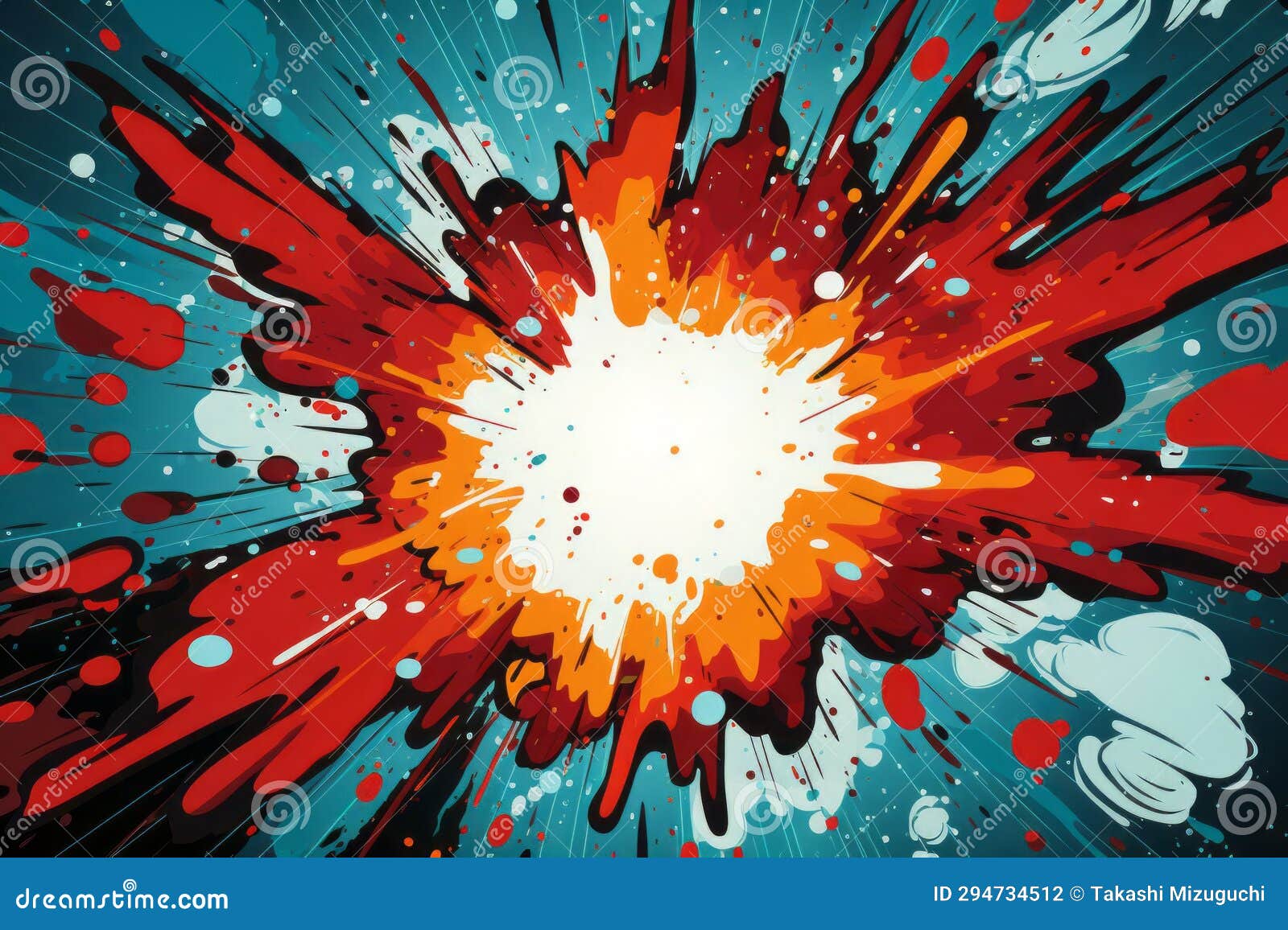 Comic Surge: the Art of High-Octane Movement in Vibrant Tones – AI ...