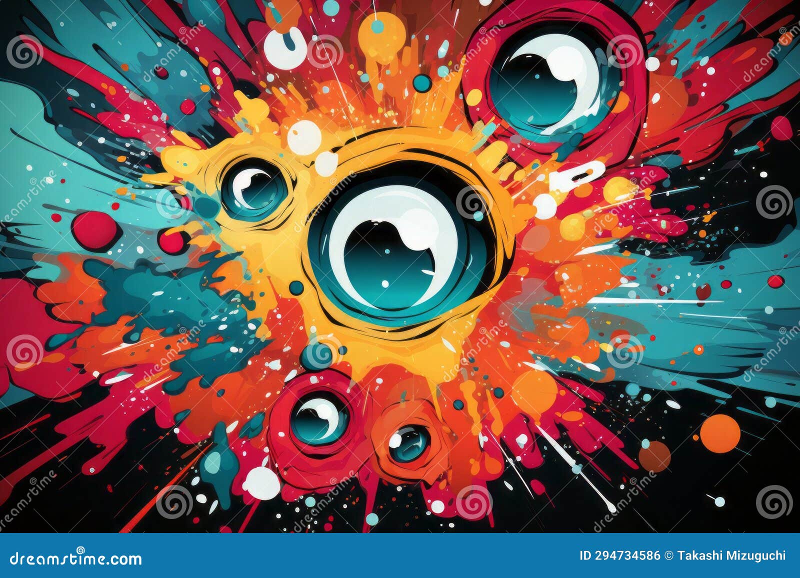 Comic Surge: the Art of High-Octane Movement in Vibrant Tones – AI ...