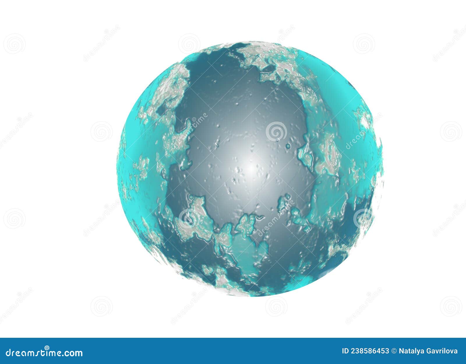 Art of Planet Earth, 3D Effect Stock Illustration - Illustration of ...