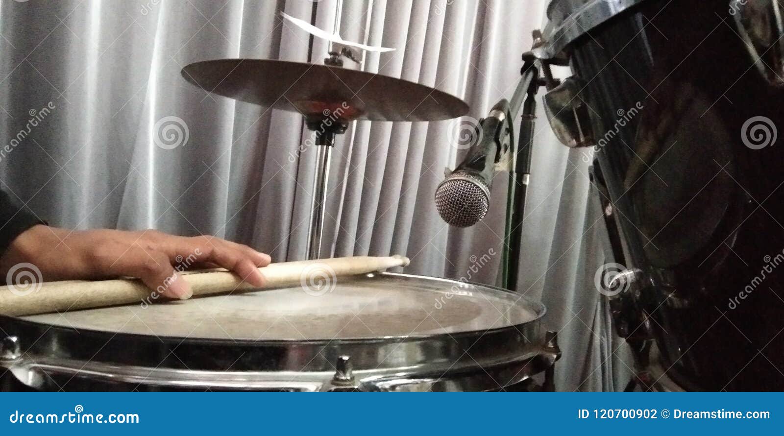 Drummer stock photo. Image of heart, playing, rhythmic - 120700902