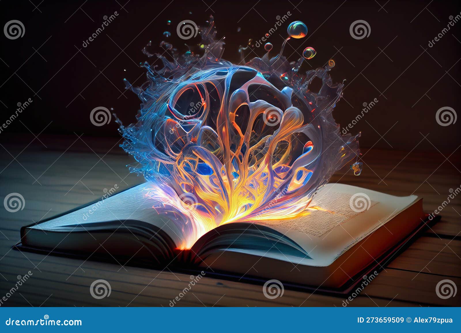 The Art of Prediction - Generative AI Stock Illustration - Illustration ...