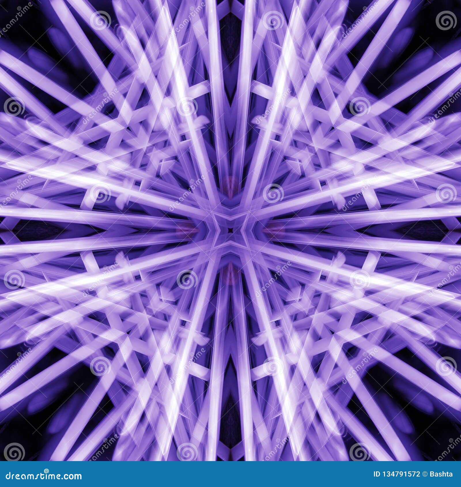 Art Psychedelic Pattern. Abstract Symmetric Colorful Background. Stock ...